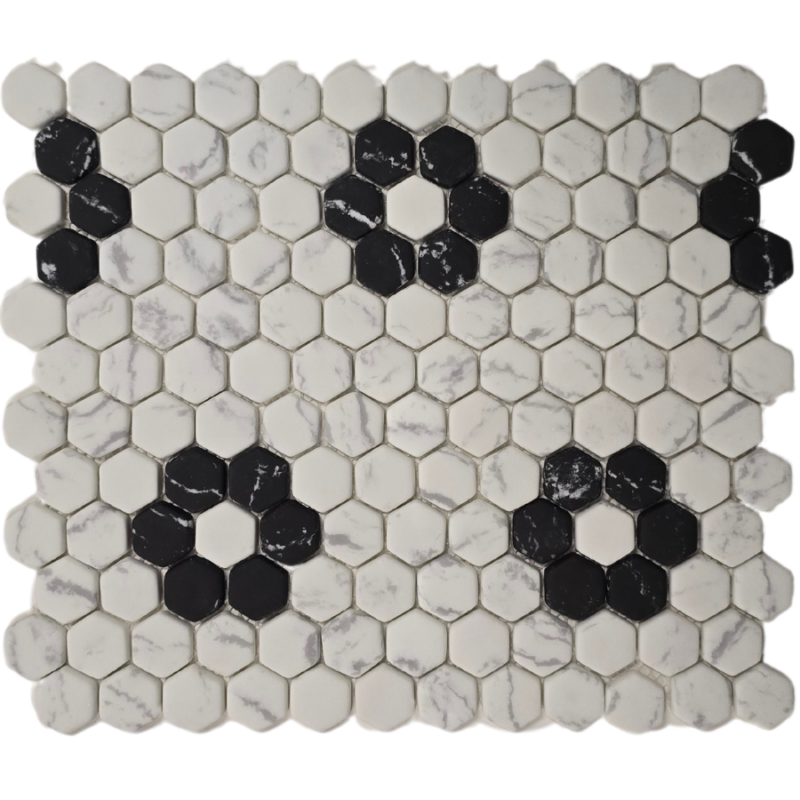 Elegant Ideas Crystal Mosaics - Fitzgerald Tile
